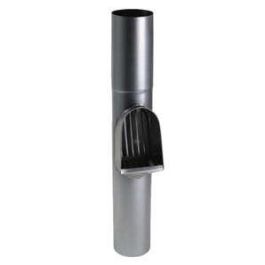 Bladvanger zink 80mm met RVS rooster